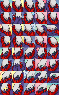 Darkrai Sprite Sheet