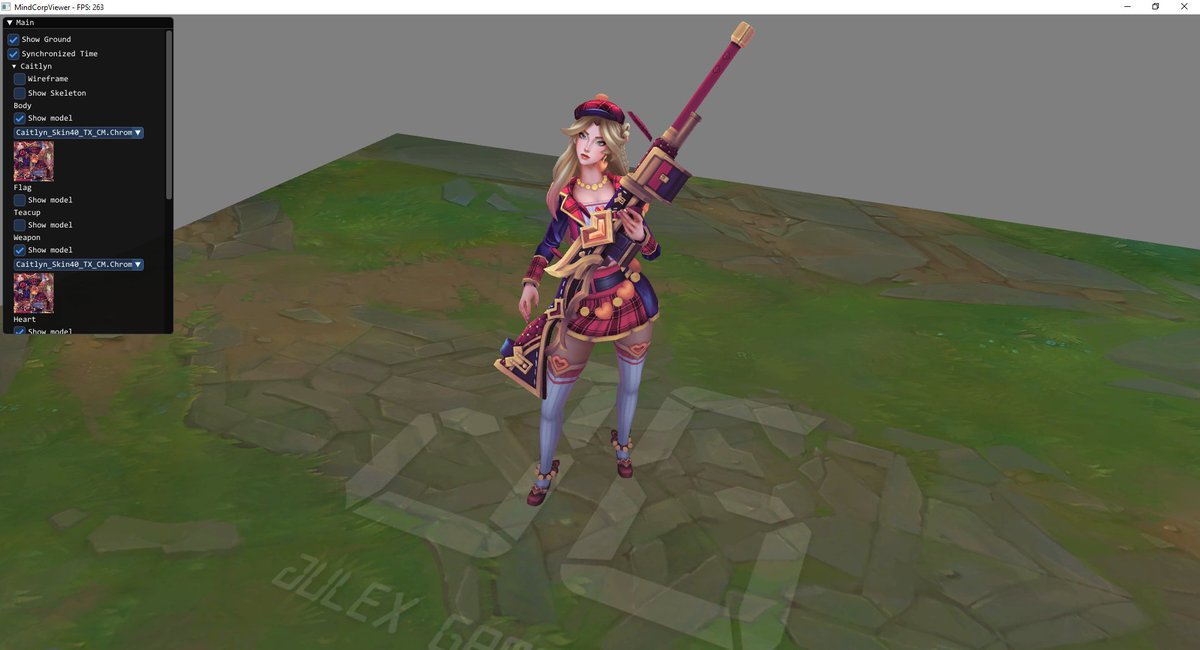 Julex Gameplays on Twitter: "Heartrob Caitlyn chromas in-game 1/2"