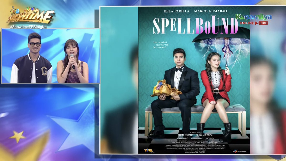 Belavers Pasig on Twitter: "SHOWTIME WITH THE CAST OF SPELLBOUND, BELA PADILLA AND MARCO GUMABAO ...