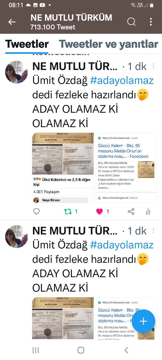 NE MUTLU TÜRKÜM on Twitter: NE MUTLU TÜRKÜM on Twitter: