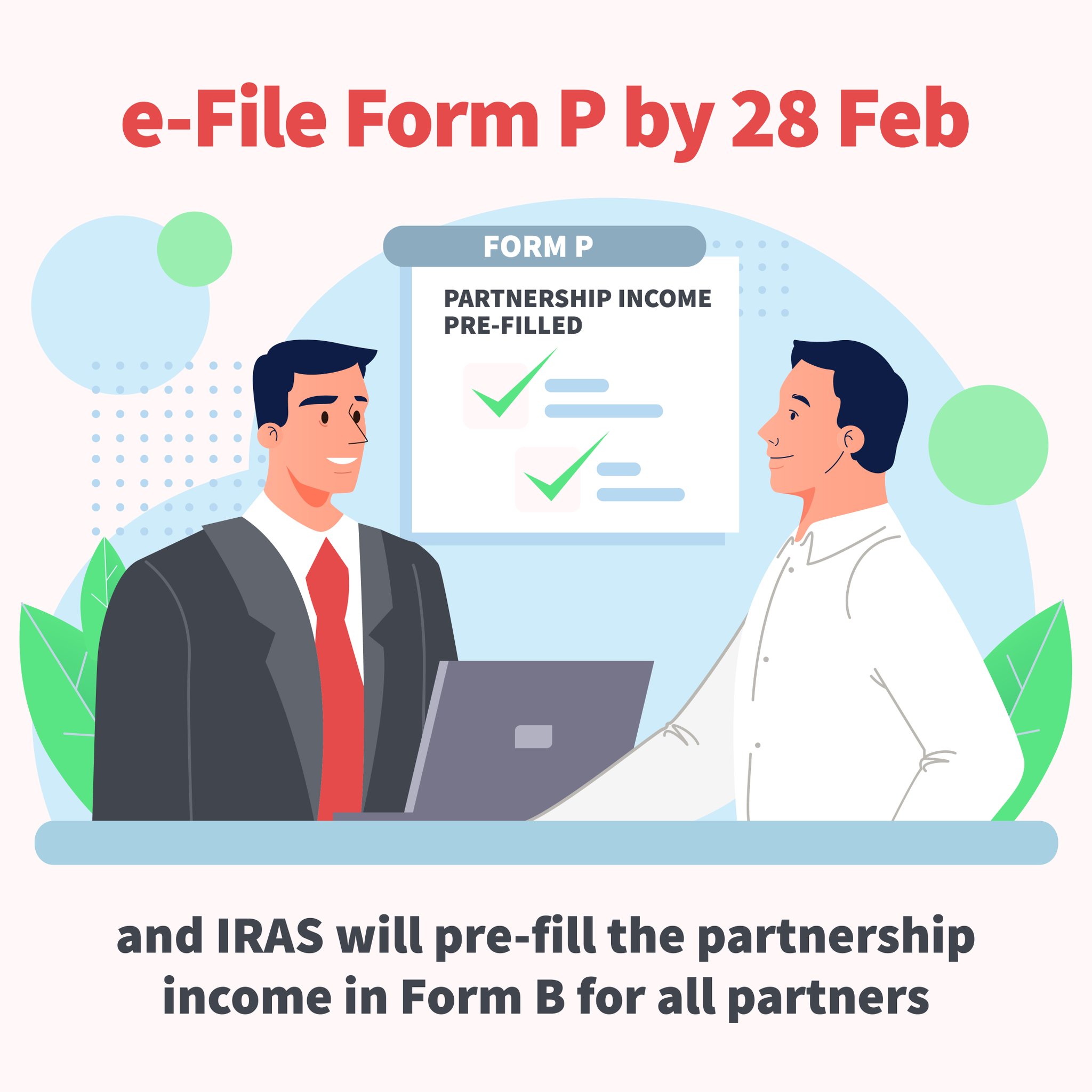 IRAS on Twitter: "Precedent partners, file Form P by 28 Feb and IRAS will pre-fill the ...