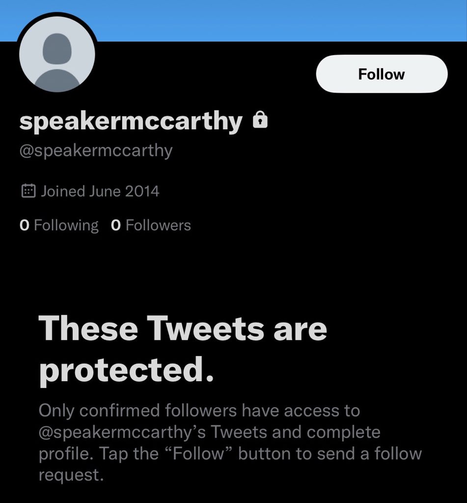 ringwiss on Twitter: "@KDbyProxy @SpeakerMcCarthy That handle has ...