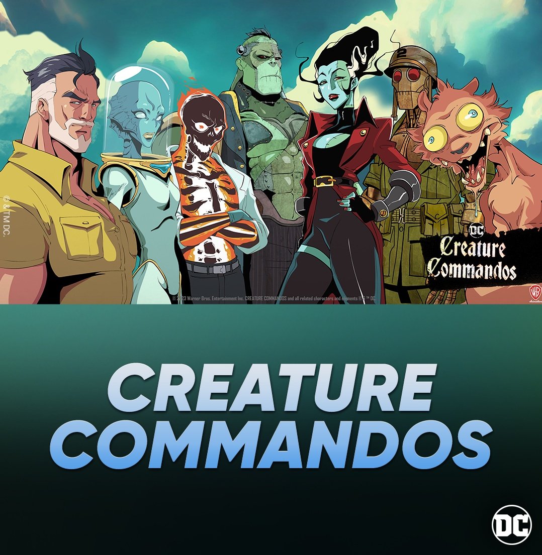 CREATURE COMMANDOS Serial TV animasi di HBO Max #CreatureCommandos #DCU ...