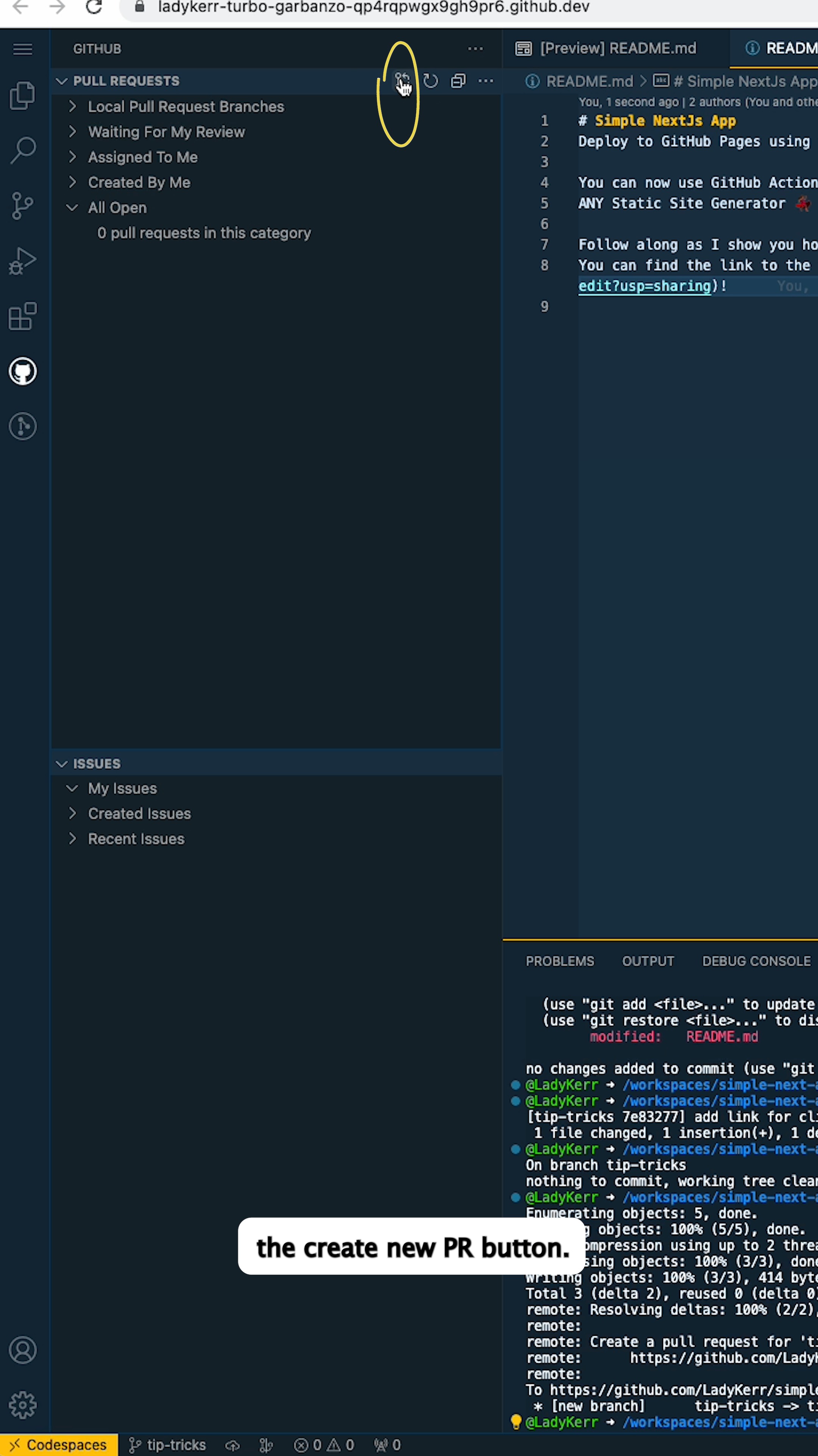 GitHub on Twitter: "How many ways can you create a PR on GitHub? Here's one nifty way using ...