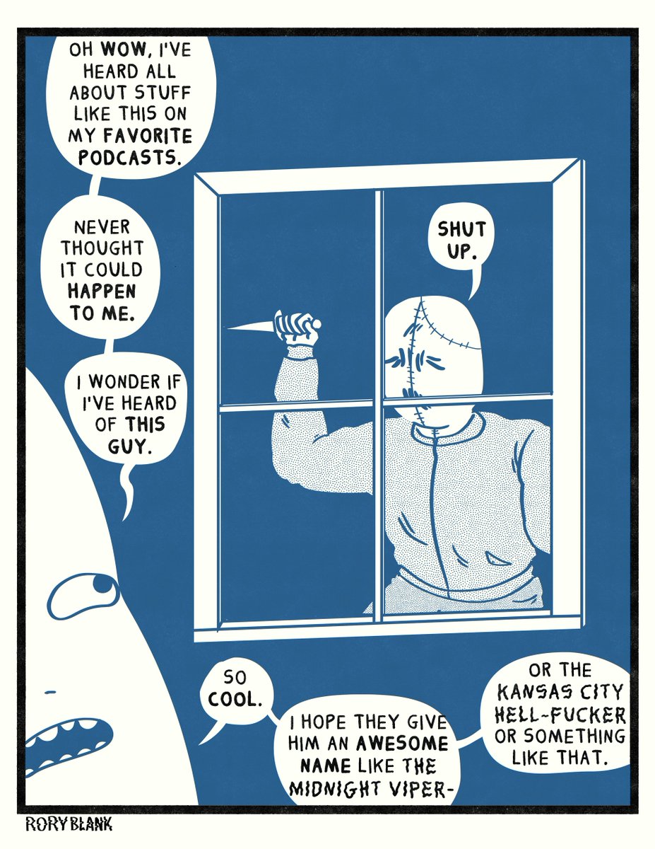 「he comes at night 」|Rory Blankの漫画