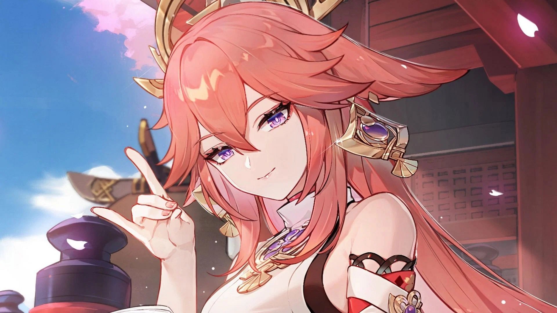 pink haired woman on Twitter: "Yae Miko's Japanese VA has great range. She does Uraraka from MHA ...