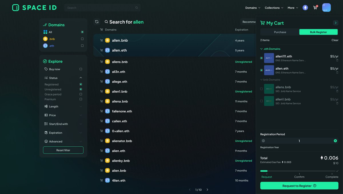 SPACE ID on Twitter: "Feature I SPACE ID 2.0 introduces a One-stop Web3 Domain & Identity ...
