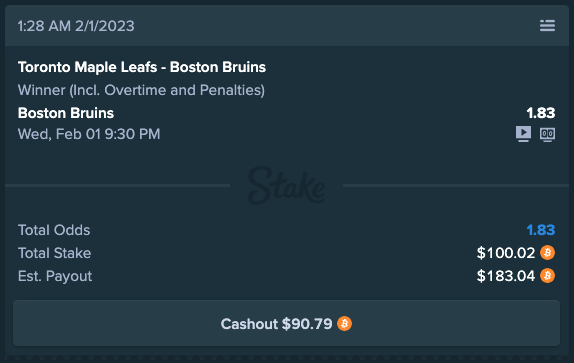 Moneyman on Twitter: "RT @Stake: Hi Twitter, I'm going to be doing some more sport betting after ...