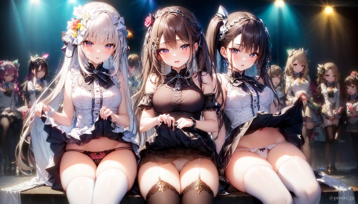 Hentai Angels on Twitter: "RT @proto_jp: Idol Harem http://pixiv.me/proto_jp #AIart #AIイラスト"