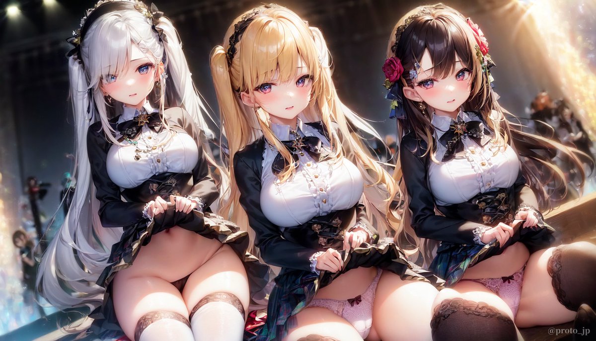 Hentai Angels on Twitter: "RT @proto_jp: Idol Harem http://pixiv.me/proto_jp #AIart #AIイラスト"