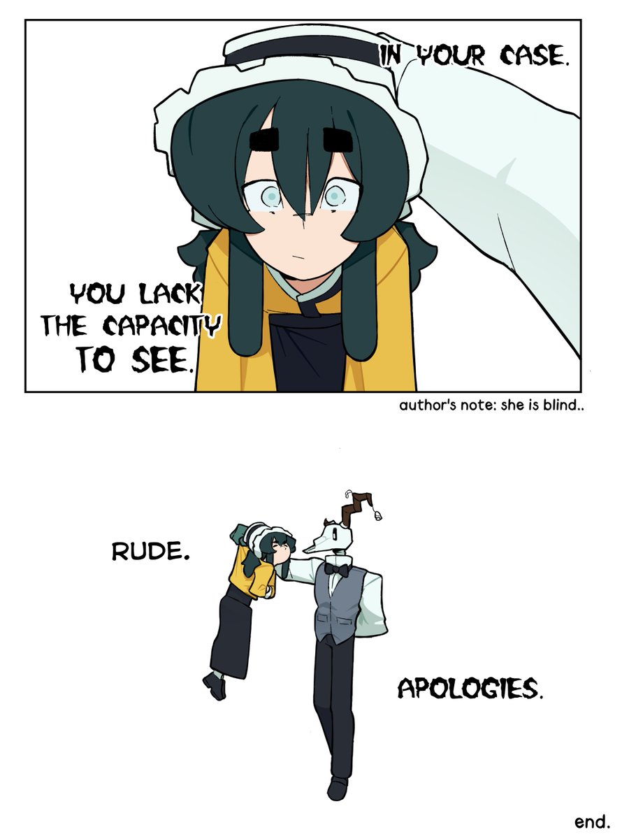 ryuwan (COMMISSION Slots 0/4) on Twitter: "she thought she was truly immune | OC short #comic"