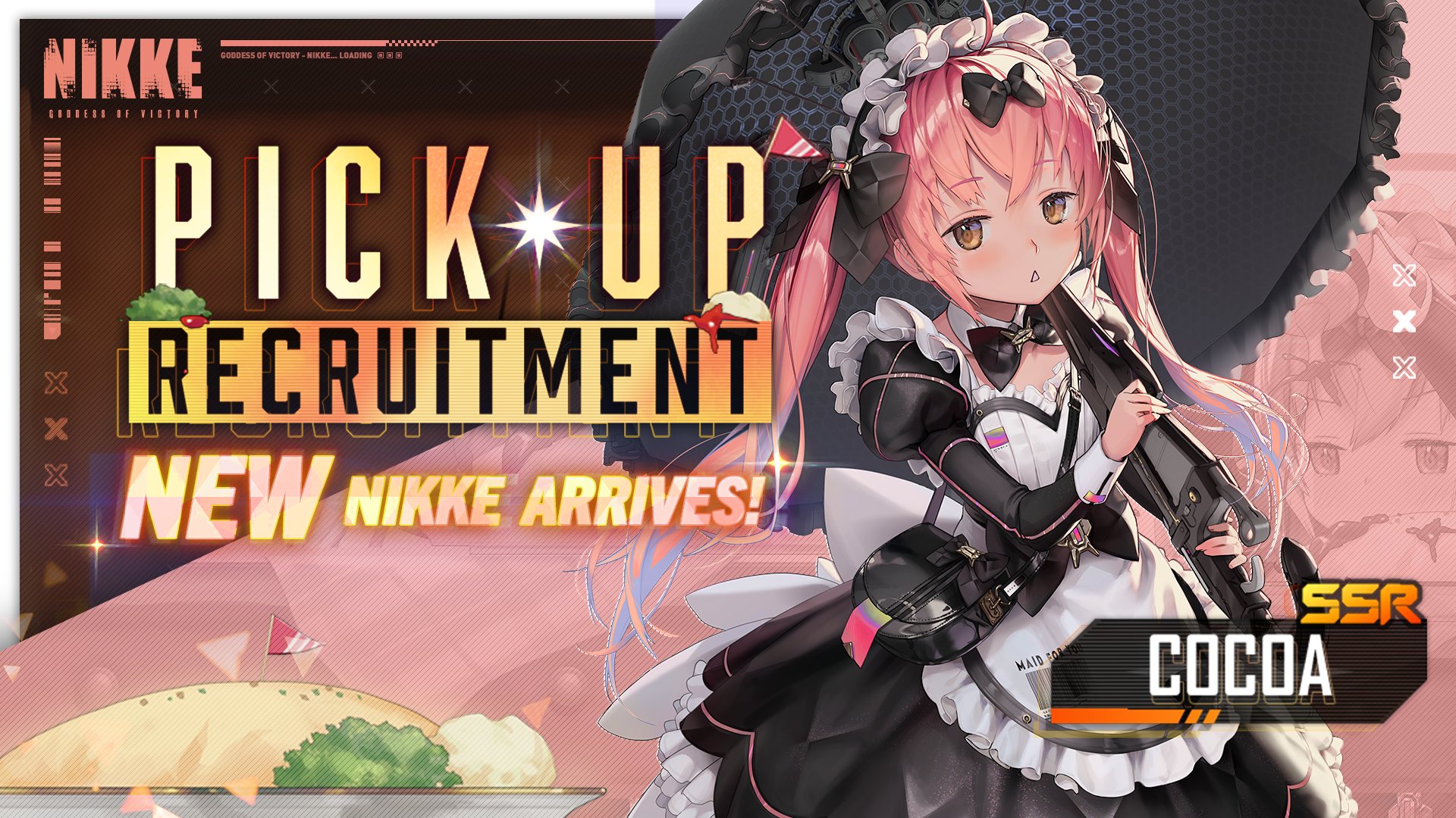 GODDESS OF VICTORY: NIKKE | OFFICIAL LAUNCH on Twitter: "【Pick Up Recruitment Notice】 「Cocoa ...