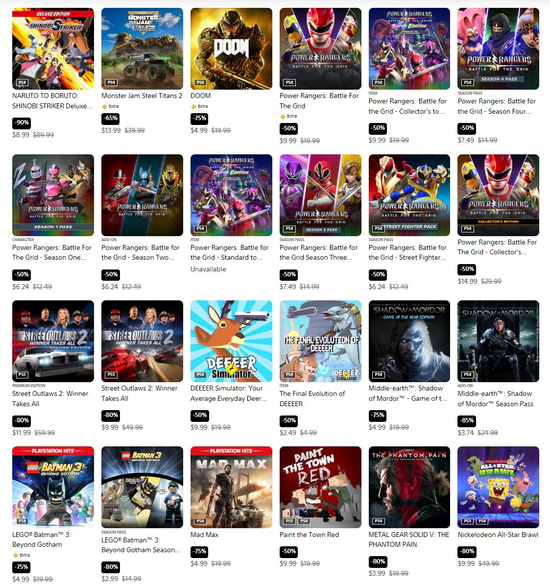 Wario64 on Twitter: "Critics' Choice sale on US PSN https://bit.ly/3tpAxmo Games under $15 sale ...