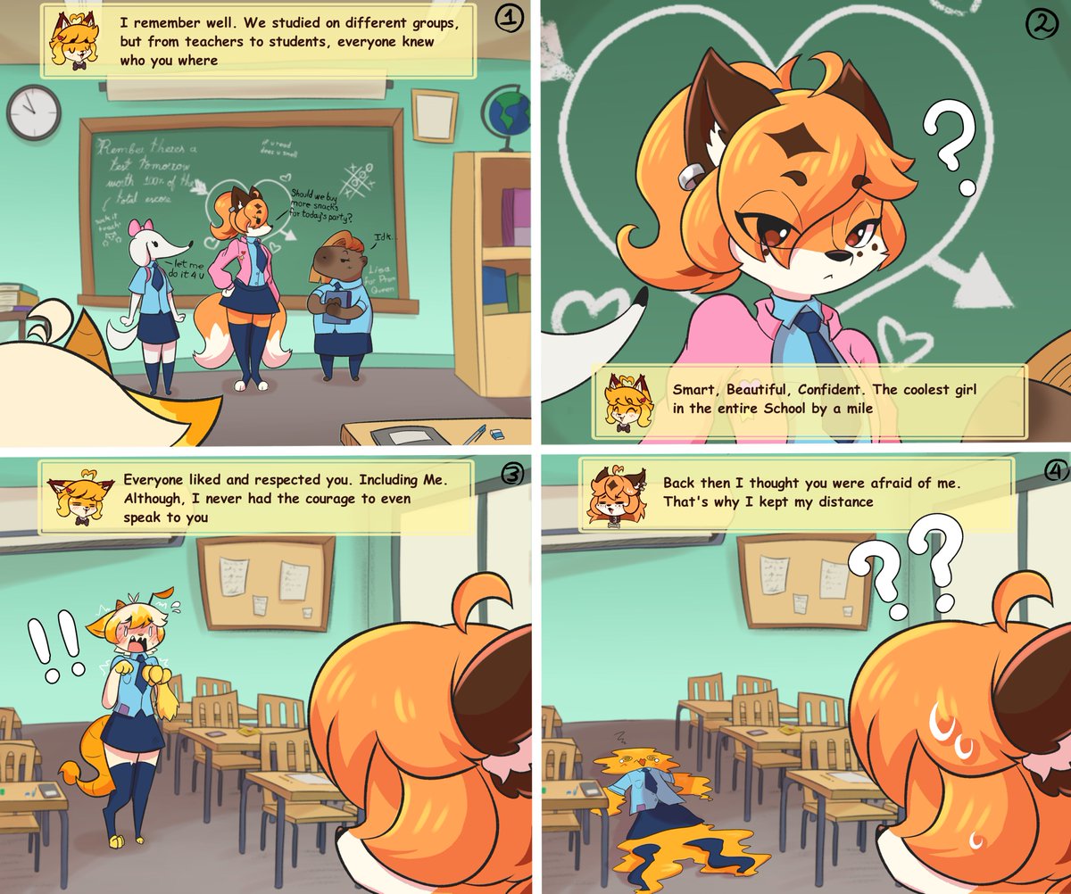 🎀💙ThecLEMont🐇🎨🍋 on Twitter: "RT @JasminManticore: "why a fox?" 🦊 (1/2)"