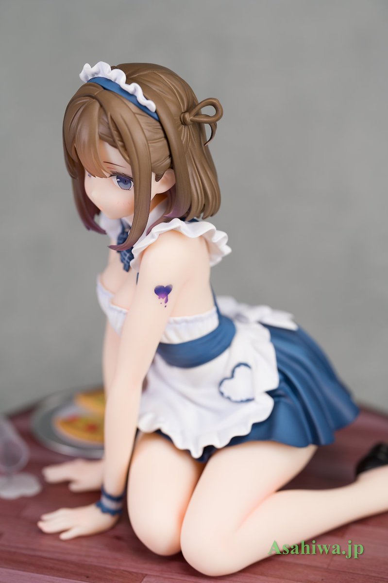あさひわ／よつばとフィギュア on Twitter: "バレエメイドちゃん。WINGS inc. Anmi 1/6 灰色のアヒルの子メイド姿 よつばとフィギュアレビュー https ...
