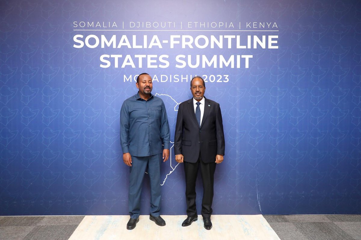 Abshir Axmad on Twitter: "HE Prez. @HassanSMohamud hosted today a one day summit for the leaders ...