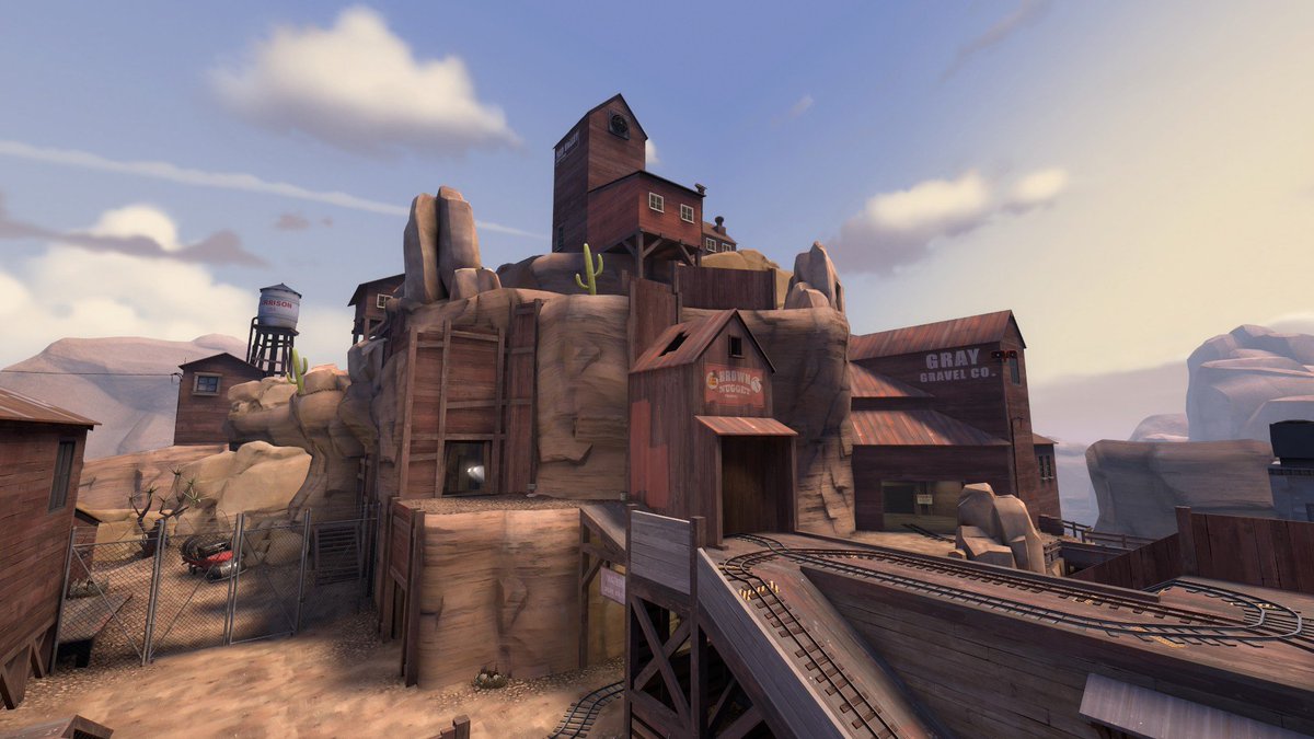 TF2Maps on Twitter: "Today's map of the day is: Tiny Rock! Gamemode: Arena (Payload Race) Author ...
