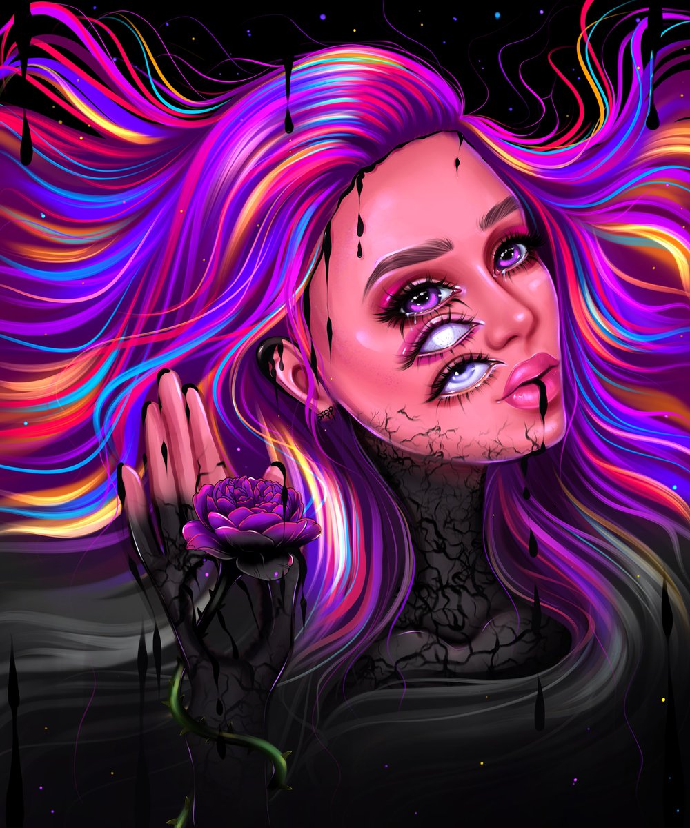 Valentina on Twitter: "RT @Arty_Anny: Have a good day #NFTcommunity 💜 STOP 💜 Available on ...