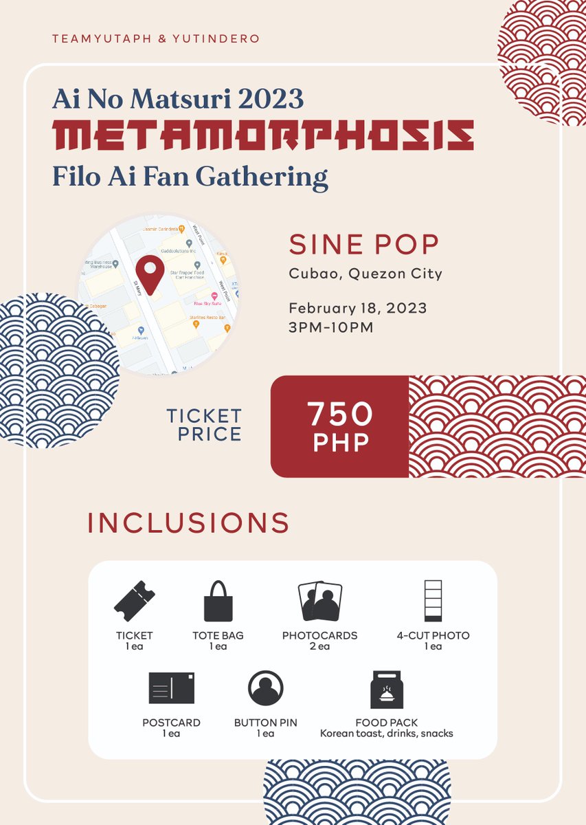 al 🍒💗🌴 on Twitter: "RT @TEAMYUTAPH: Team Yuta PH x Yutindero present Ai no Matsuri 2023 ...