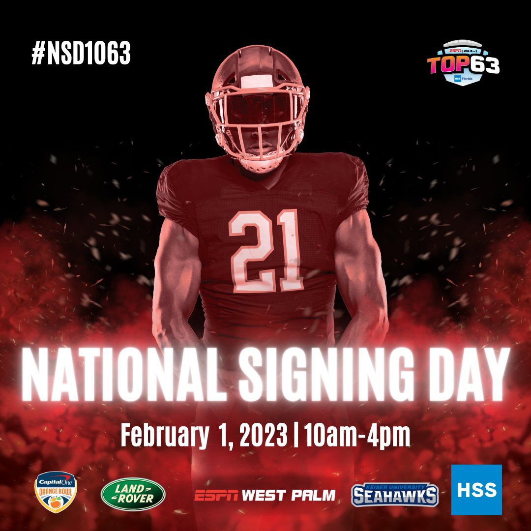 ESPN WEST PALM (106.3 FM) on Twitter: "Happy #NSD1063 & Tom Brady Retirement & National Girls ...