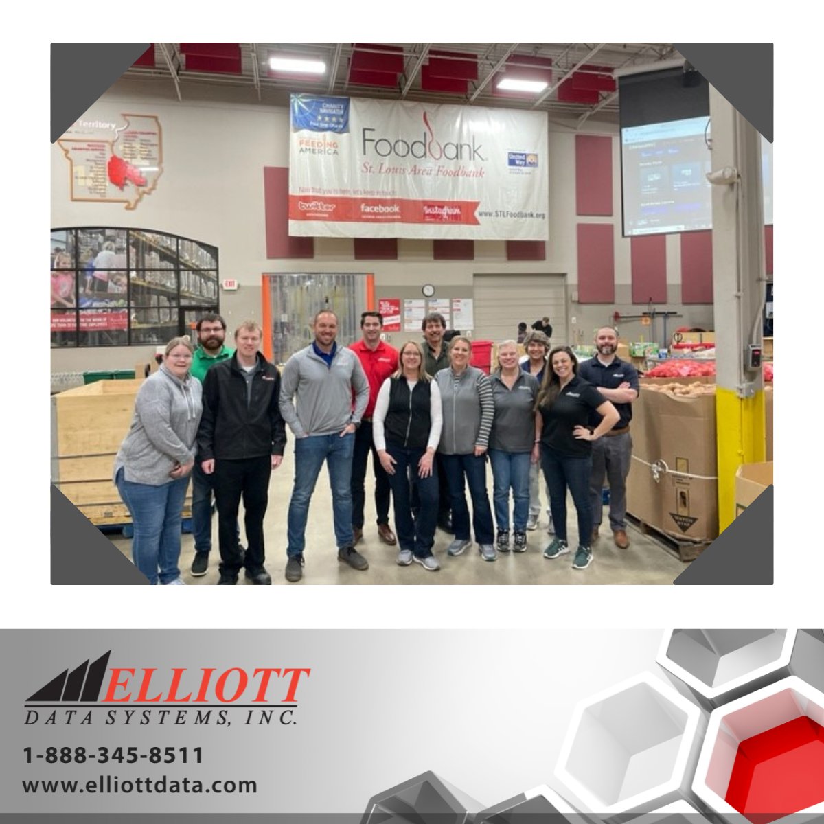 Elliott Data Systems, Inc. on Twitter: "Elliott Data Systems fosters the spirit of giving back ...