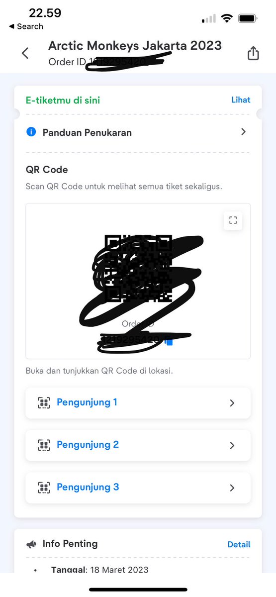 sel on Twitter: "WTS ARCTIC MONKEYS JKT - CAT 1 only 1 tix, bisa nego, dm if interested