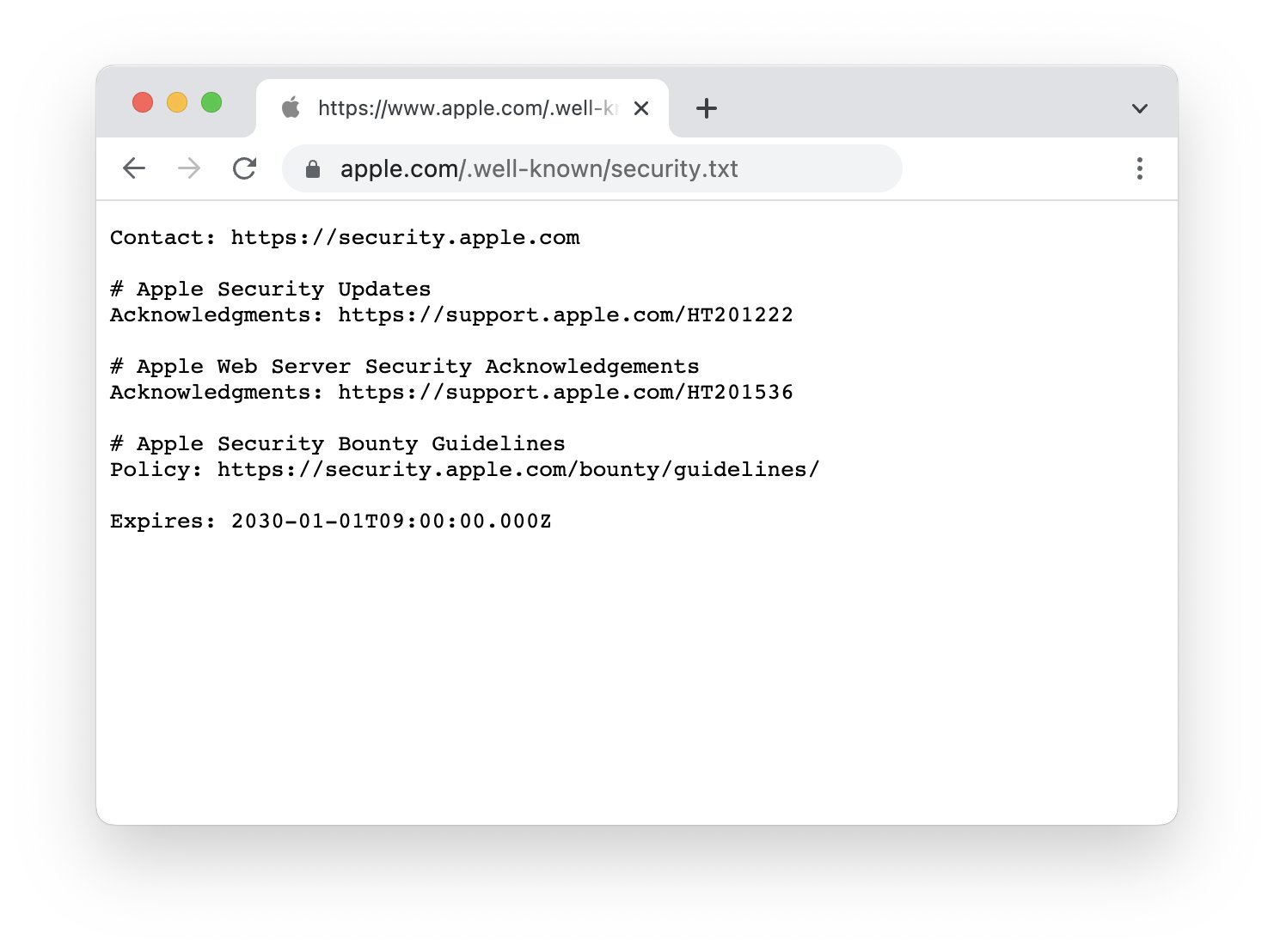 security.txt (RFC 9116) on Twitter: security.txt (RFC 9116) on Twitter: