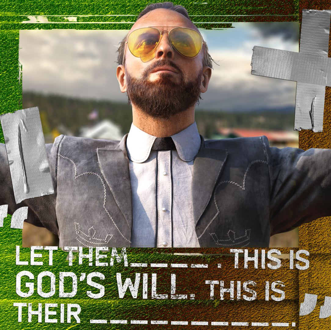 Far Cry 6 on Twitter: "What did Joseph, Pagan and Vaas say? 🤔 #FarCry"