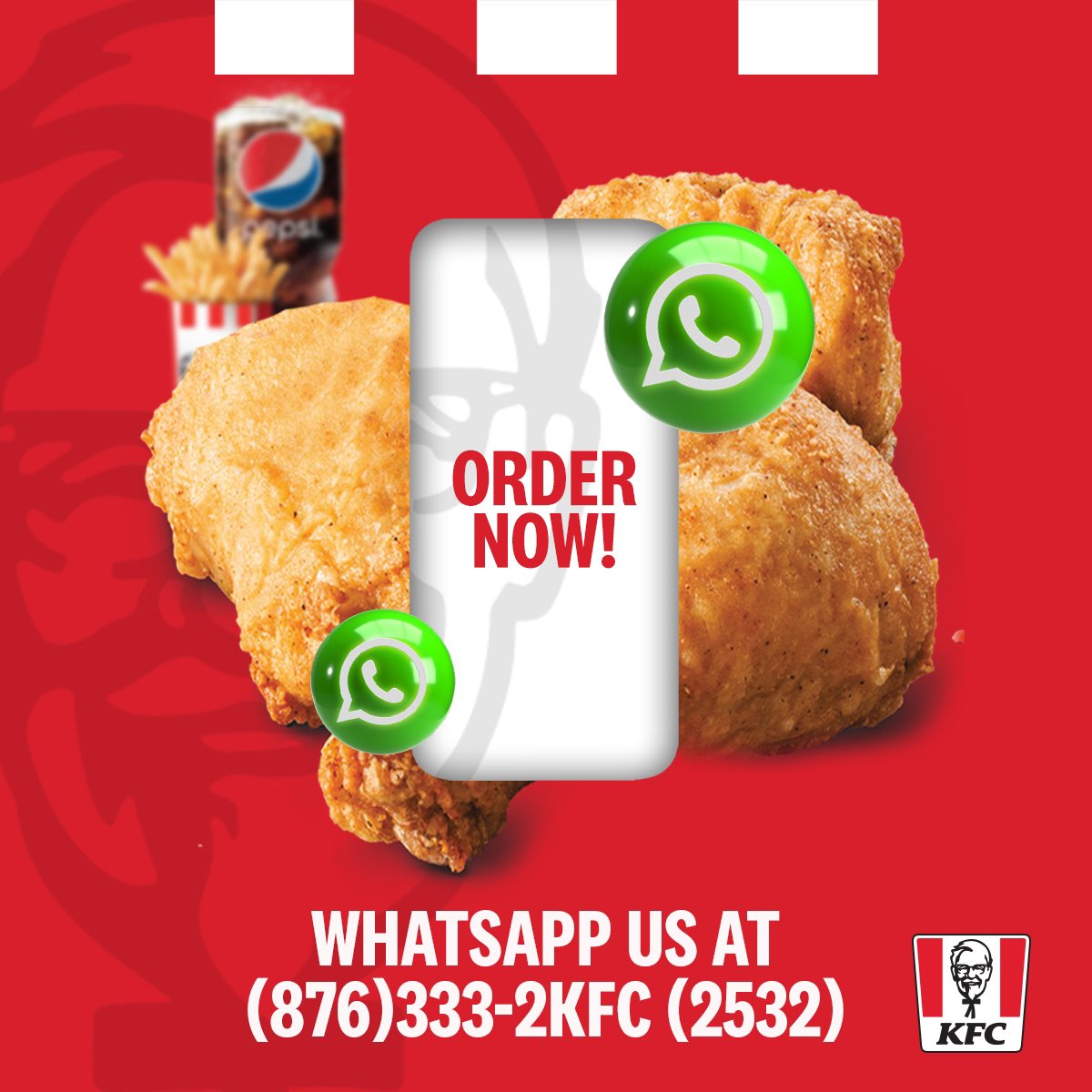 KFC Jamaica on Twitter: "Lunchtime ordering just got easier! Skip the lines and get your ...