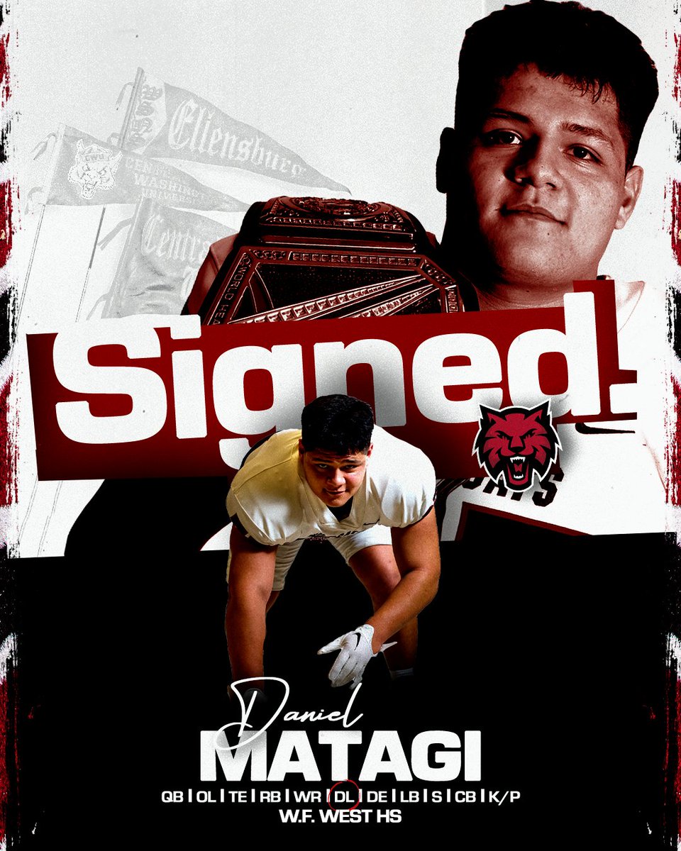 Coach Mike Ferriter On Twitter Rt Cwufb π Signed Daniel Matagi π 6