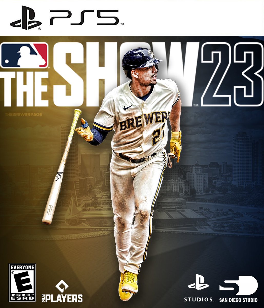Lambeau nation on Twitter: "For my brewer fans, I made a Brewers edition of MLB 23 The Show ...
