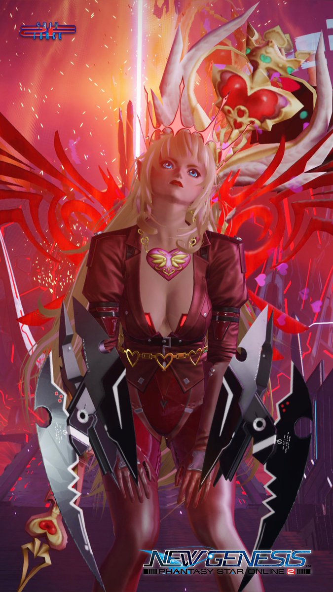 SHiNFORCE on Twitter: "Happy Valentine’s Day! | PSO2: New Genesis Things are heating up in Stia ...
