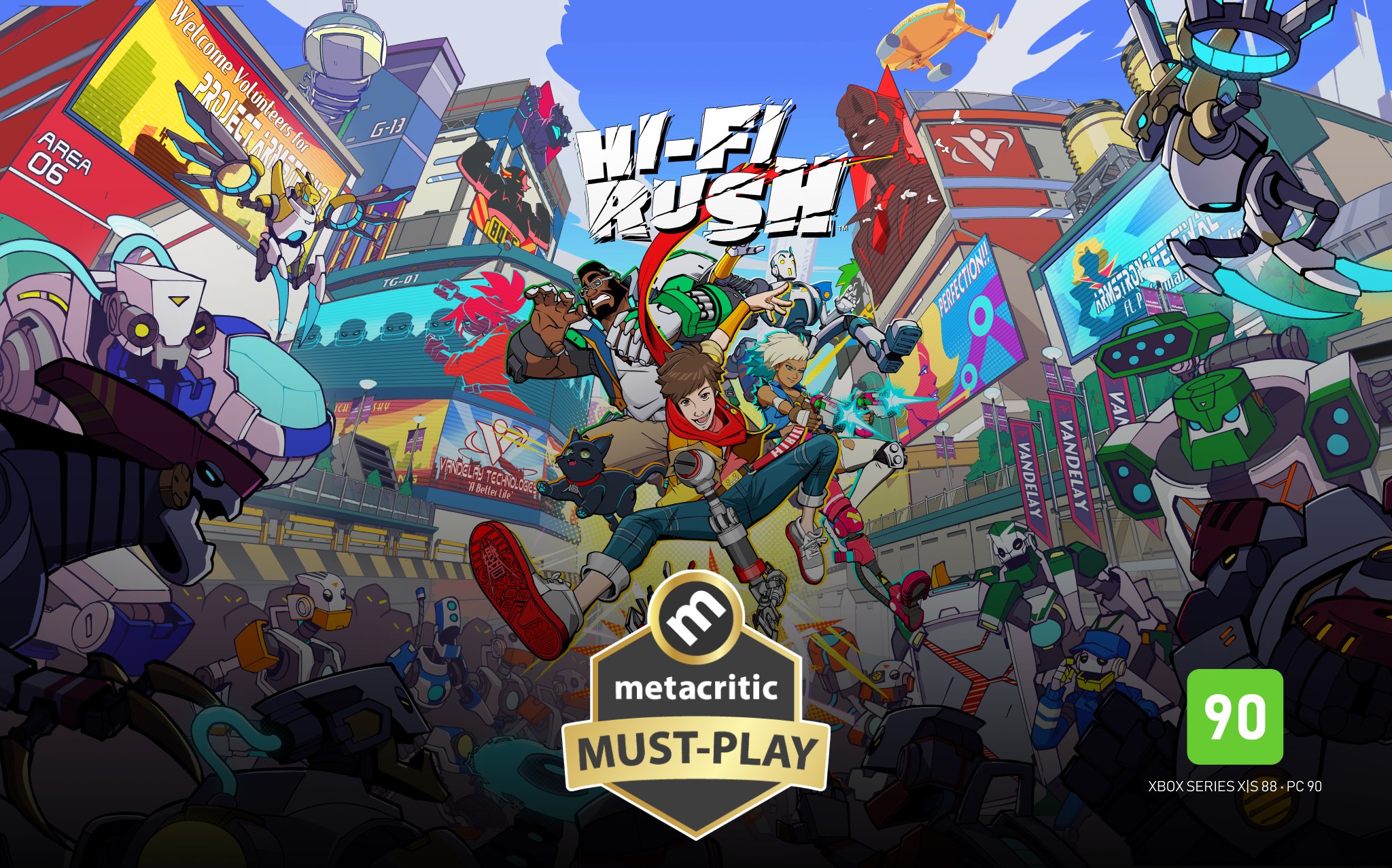 Klobrille on Twitter: "Hi-Fi Rush has reached the "Must-Play" status on Metacritic. https://t.co ...
