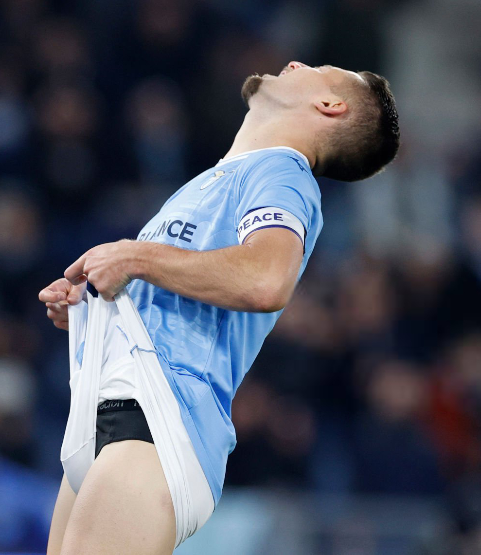 Footballers In Underwear Sergej Milinkovic Savic