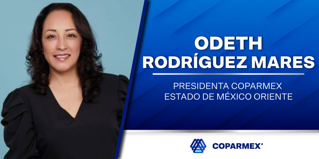 Coparmex Nacional on Twitter: "🔵 Felicitamos y damos la bienvenida a Odeth Rodríguez Mares, como ...