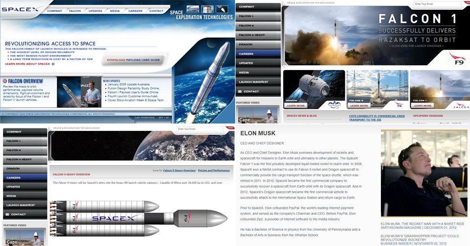 Spacex Website