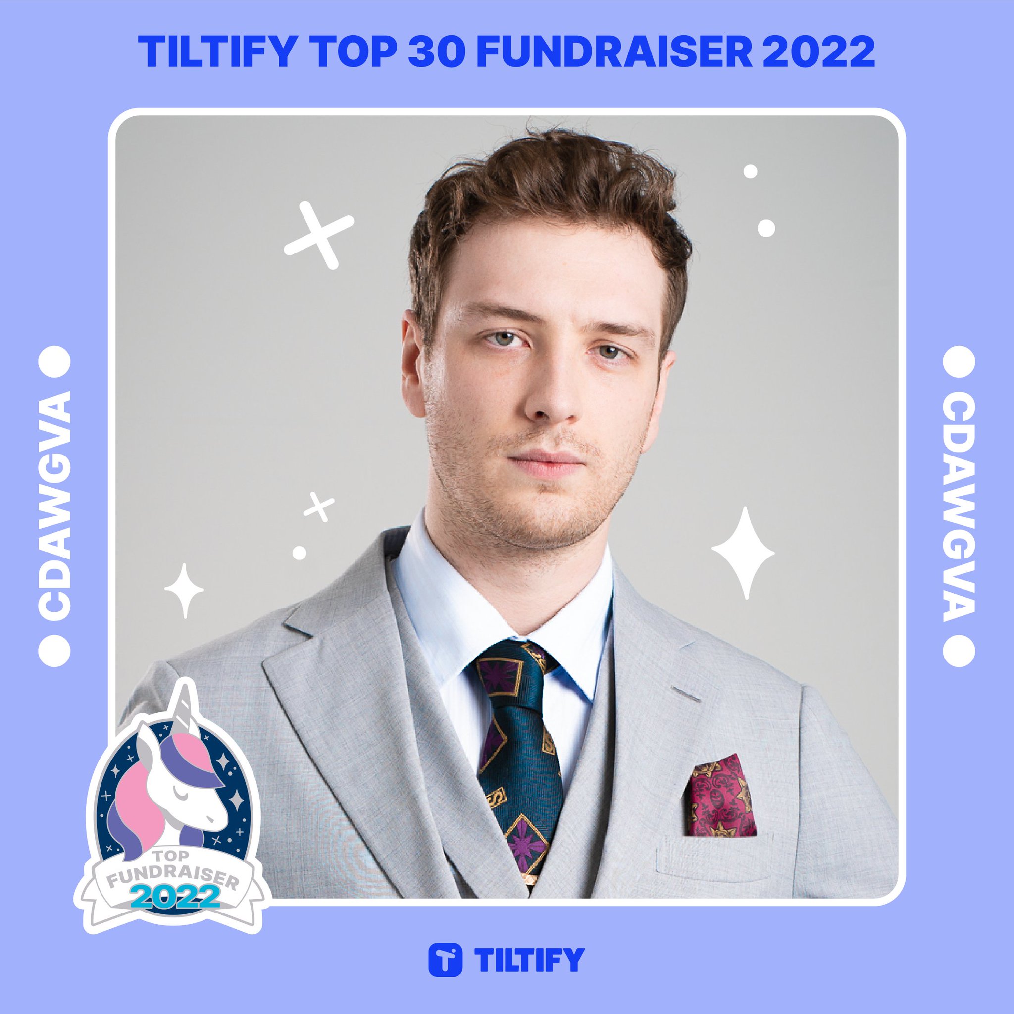 Tiltify on Twitter: "Our #10 spot @CDawgVA sets the pace for us as we head toward the finish ...