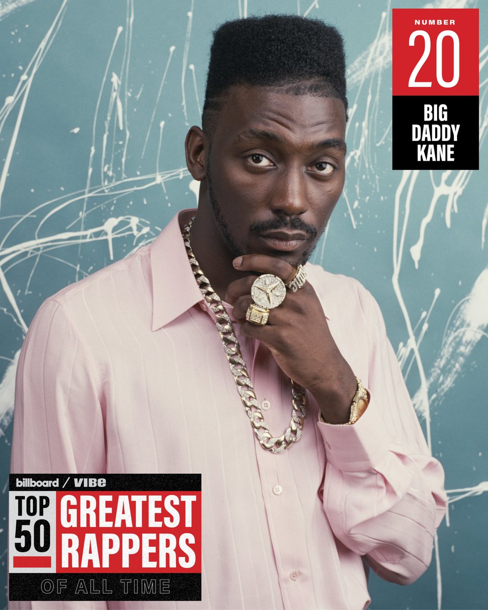 .@DrKaneOfficial is Billboard/VIBE’s No. 20 Greatest Rapper of All Time ...