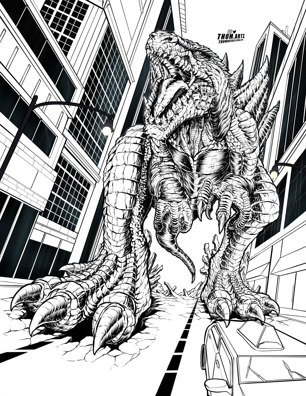 thom.artz (COMMS OPEN!!! DM ME) on Twitter: "Final lineart before the colored version! All hail ...