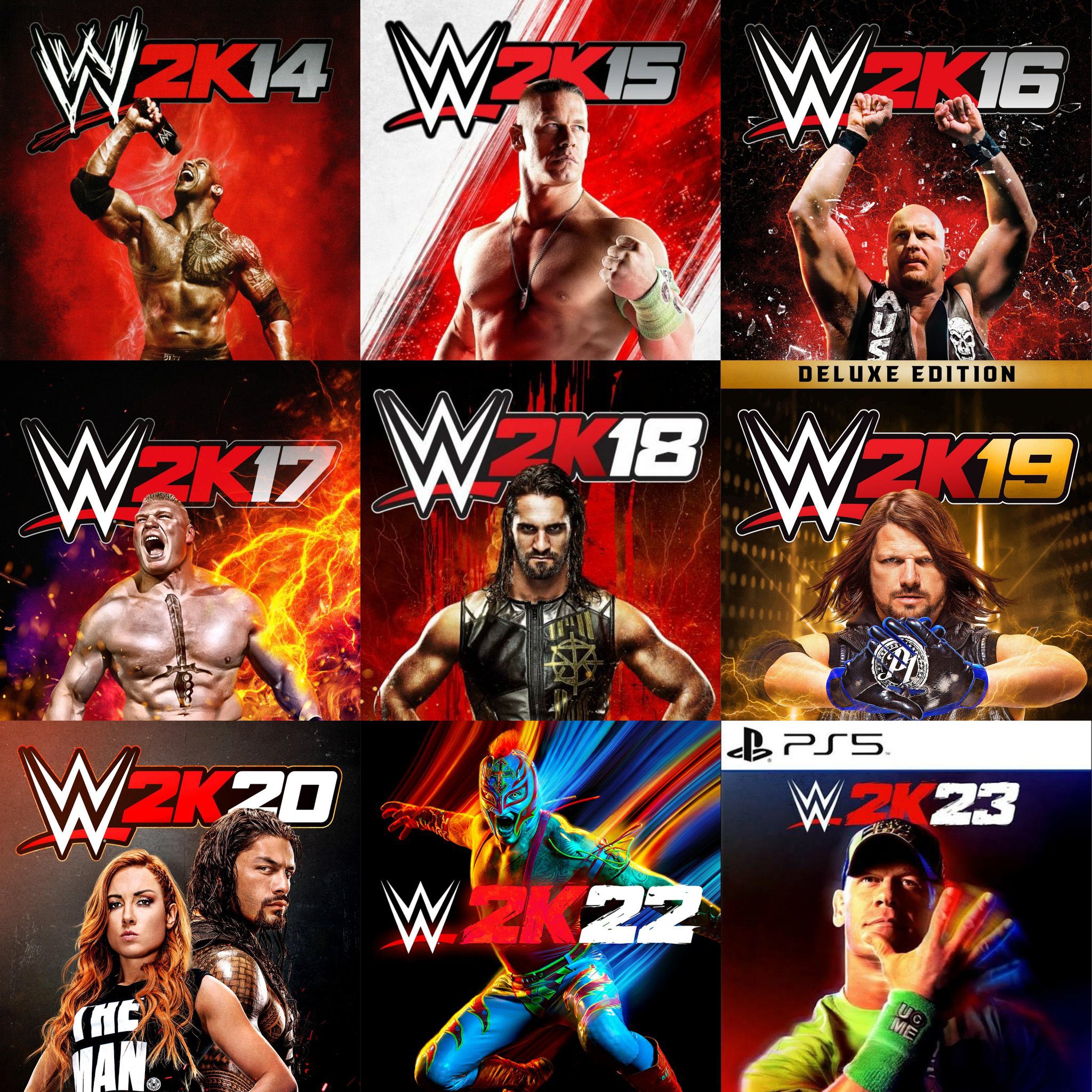 Wwe 2k Games