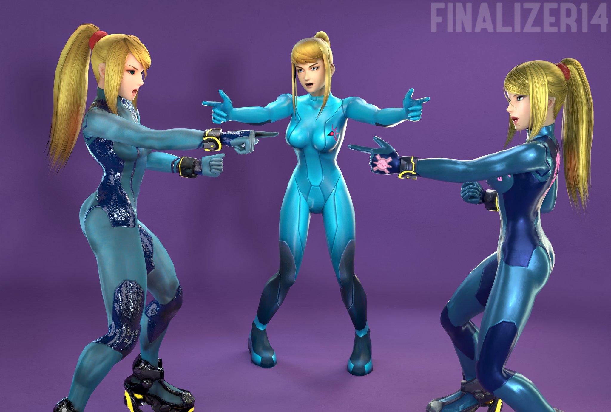 Zero Suit Samus Brawl Colors