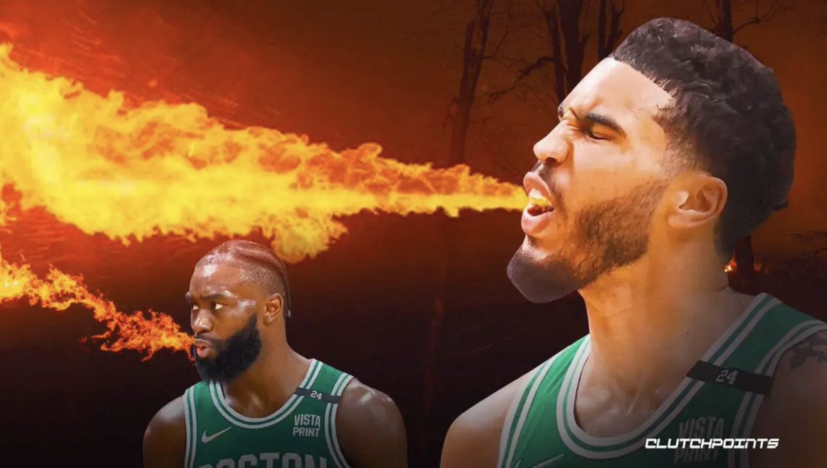 ClutchPoints on Twitter: "Jayson Tatum and Jaylen Brown unleashed a BARRAGE on the Nets in the ...