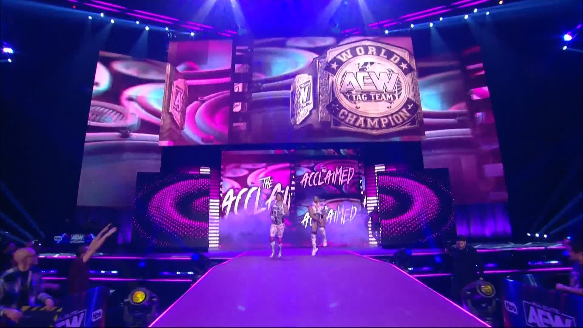 All Elite Wrestling on Twitter: "#AEW World Tag Team Champions #TheAcclaimed, with Daddy Ass ...