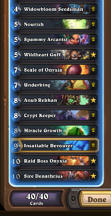 James Brennan on Twitter: "Went 12-2 in Tavern brawl with this ramp druid deck! Silvermoon ...