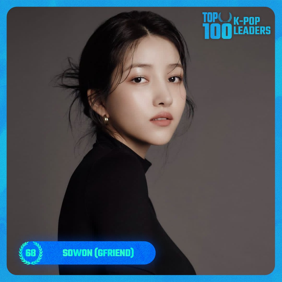 TOP 100 on Twitter: "TOP 100 – K-POP LEADERS #68 Sowon (#GFRIEND) Congratulations! 🎉"
