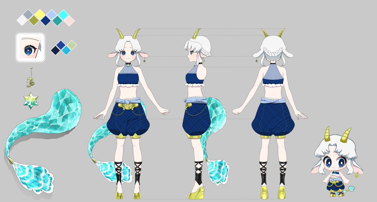 花糸宮 芽依🐐🌟やぎ座新人Vtuber on Twitter: "アルゲディから地球へ💫 はろー！やぎ座のめいだよ！ 配信タグ>>#やぎ座らいぶ FAタグ>>#やぎ座のめい画 総合タグ>>#花 ...