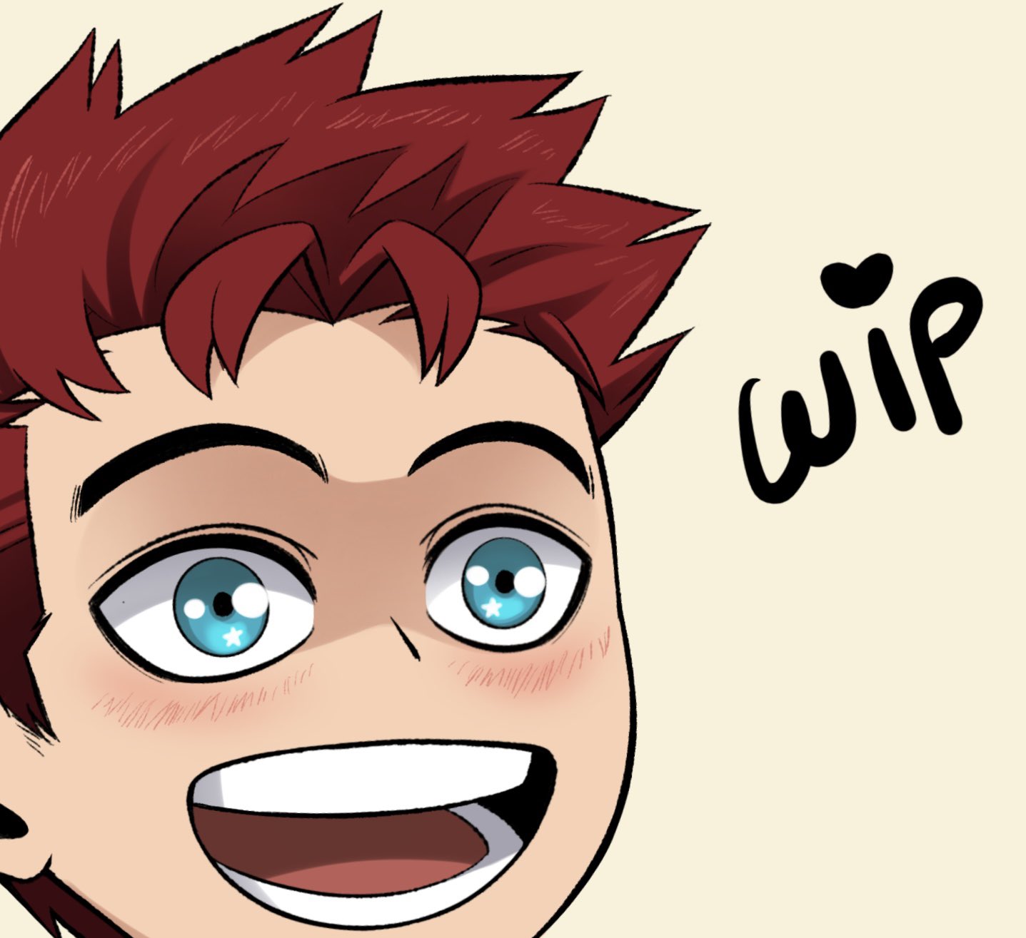 Acker on Twitter: "Wip + new post coming tomorrow 💇🏻‍♂️🤩 ️ ️🕺💃 https://t.co/7hBPaSRgJg" / Twitter