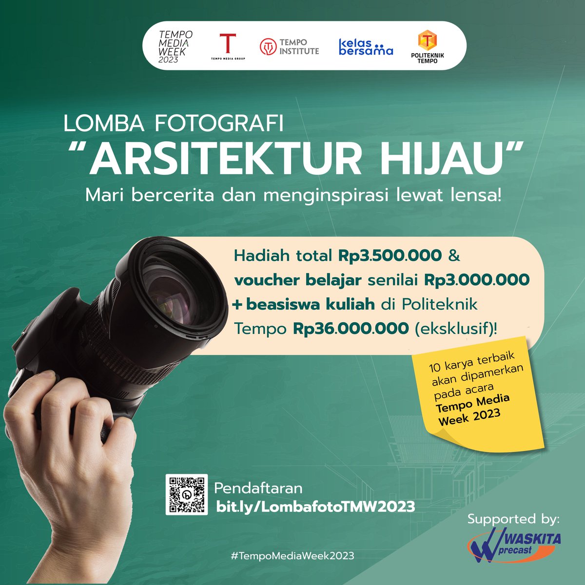 Tempo Institute on Twitter: "Lomba-lomba keren yang bisa kamu ikuti di TMW 2023🤩"