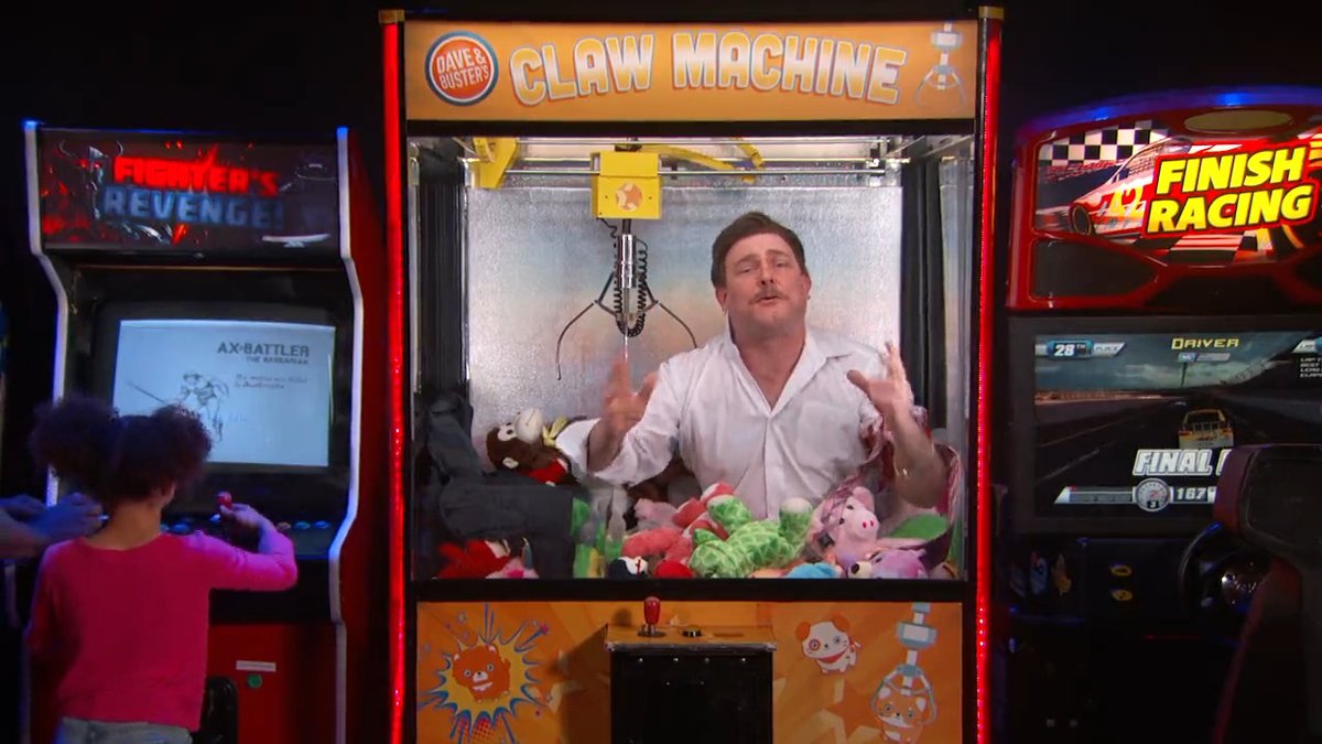 Jimmy Kimmel Live on Twitter: "24 hours later and MyPillow Mike is still in the claw machine ...