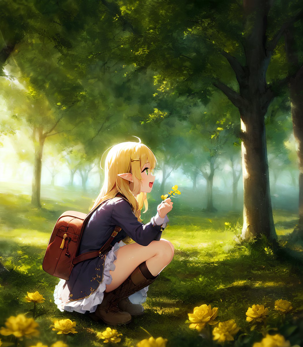 Frogonx on Twitter: "RT @amya_umi: 過去絵の呪文をちょっといじってナット真希さんのNabylon v1.2で生成してみました！ライティングとってもきれい ...